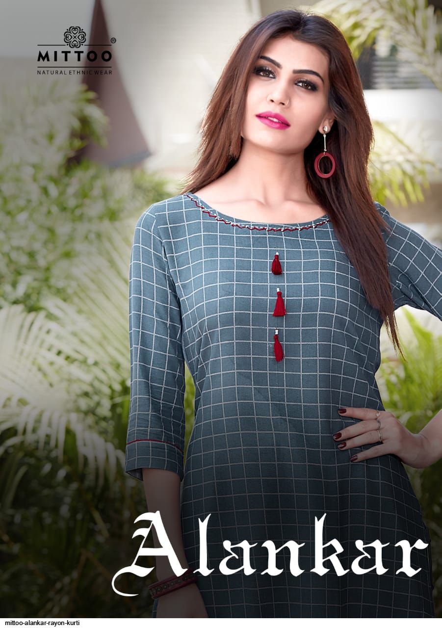MITTOO ALANKAR RAYON KURTI |rayon kurti design 2019