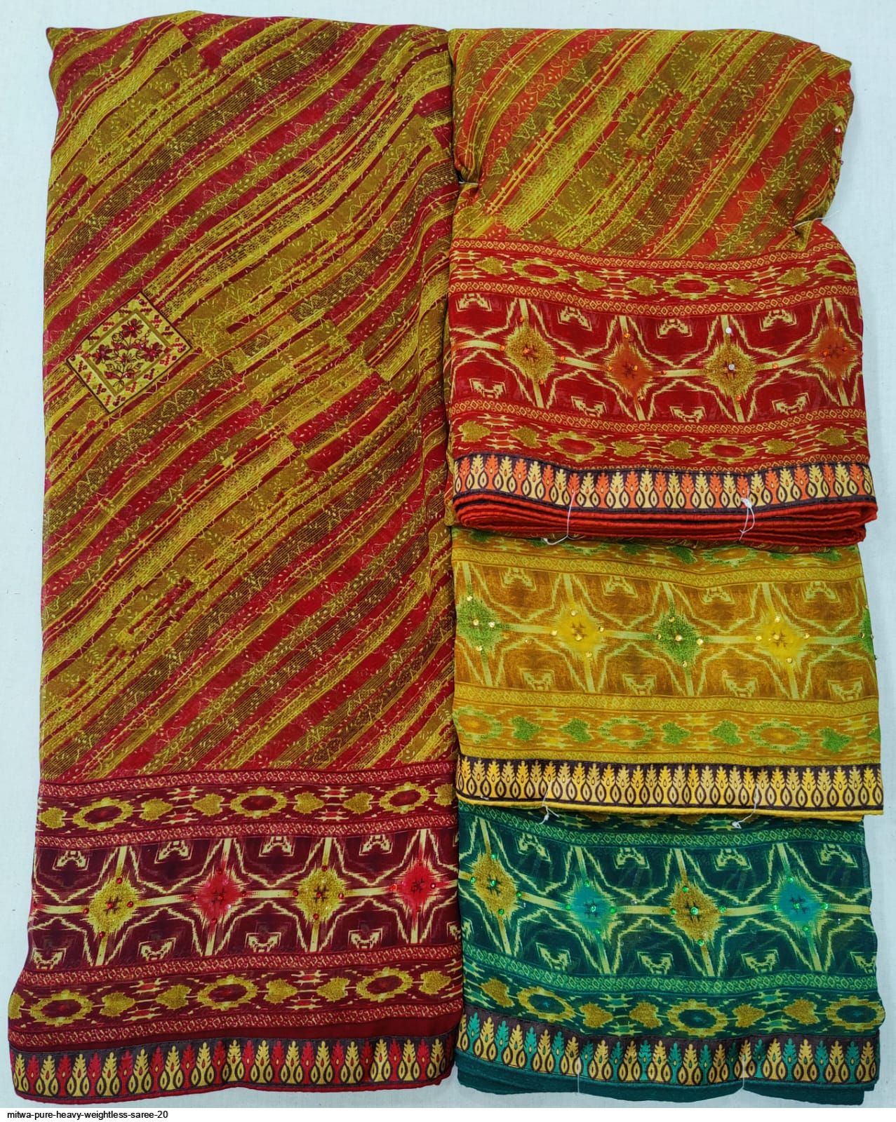 MITWA PURE HEAVY WEIGHTLESS SAREE 20