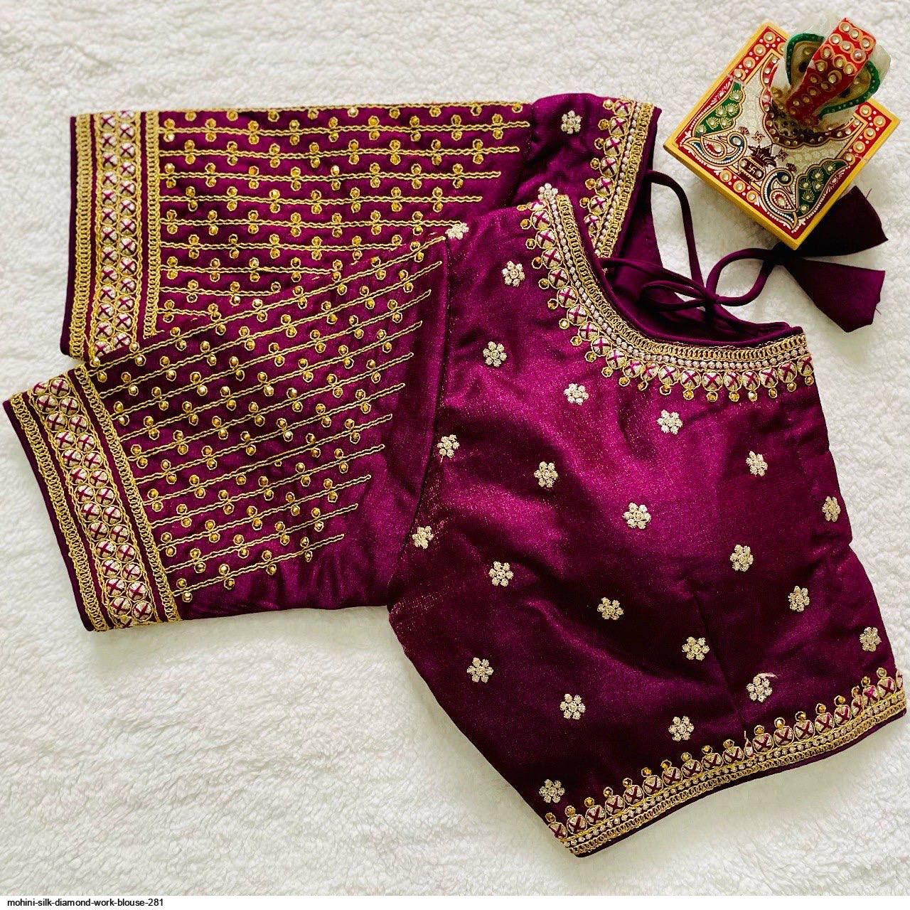 Mohini SILK DIAMOND WORK BLOUSE 281