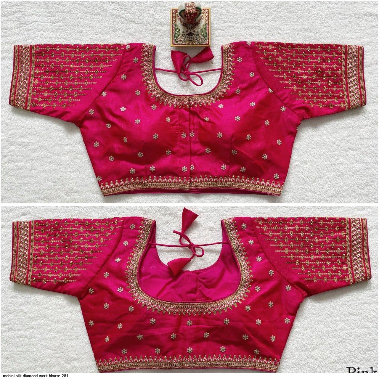 Mohini SILK DIAMOND WORK BLOUSE 281