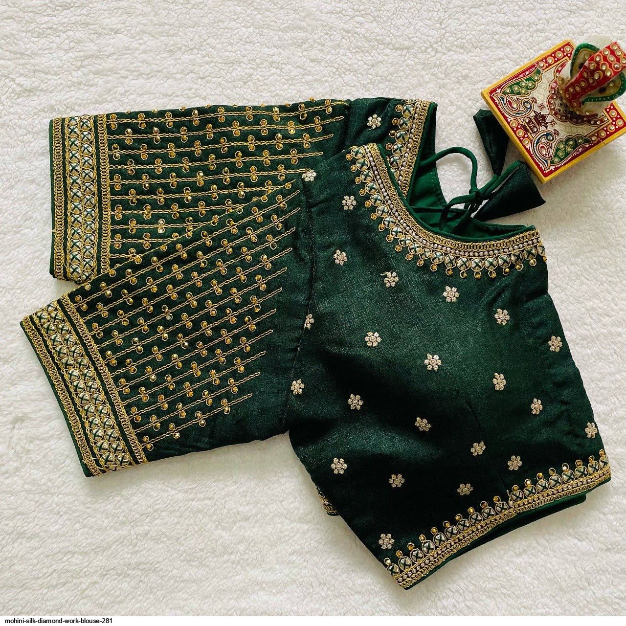 Mohini SILK DIAMOND WORK BLOUSE 281