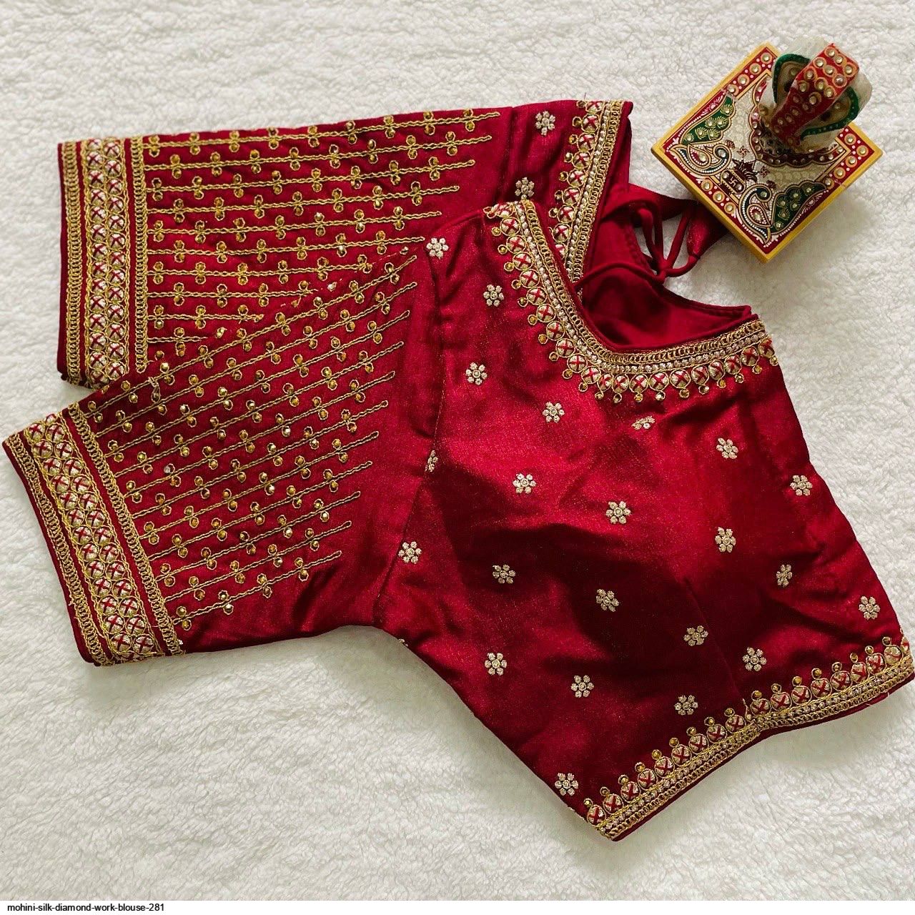 Mohini SILK DIAMOND WORK BLOUSE 281