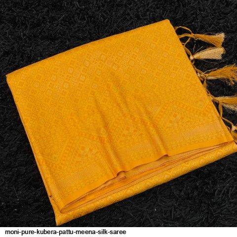 Moni pure Kubera Pattu MEENA SILK SAREE