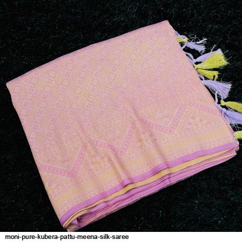 Moni pure Kubera Pattu MEENA SILK SAREE