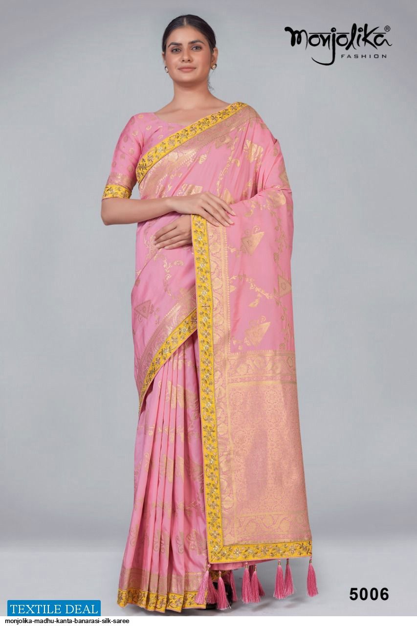 Monjolika MADHU KANTA Banarasi Silk SAREE