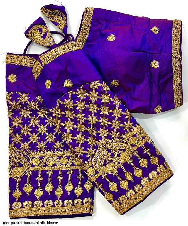 MOR PANKHI banarasi silk BLOUSE
