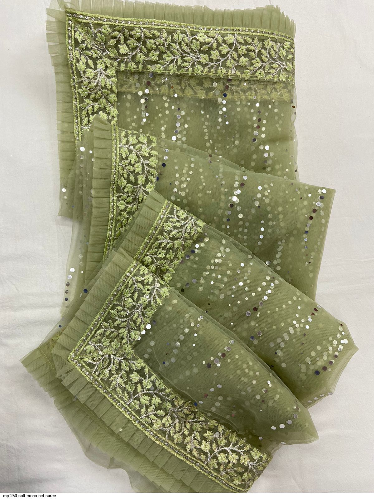 MP 250 SOFT MONO NET SAREE