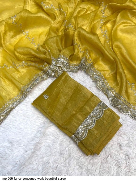 Mp 365 fancy sequence work beautiful saree