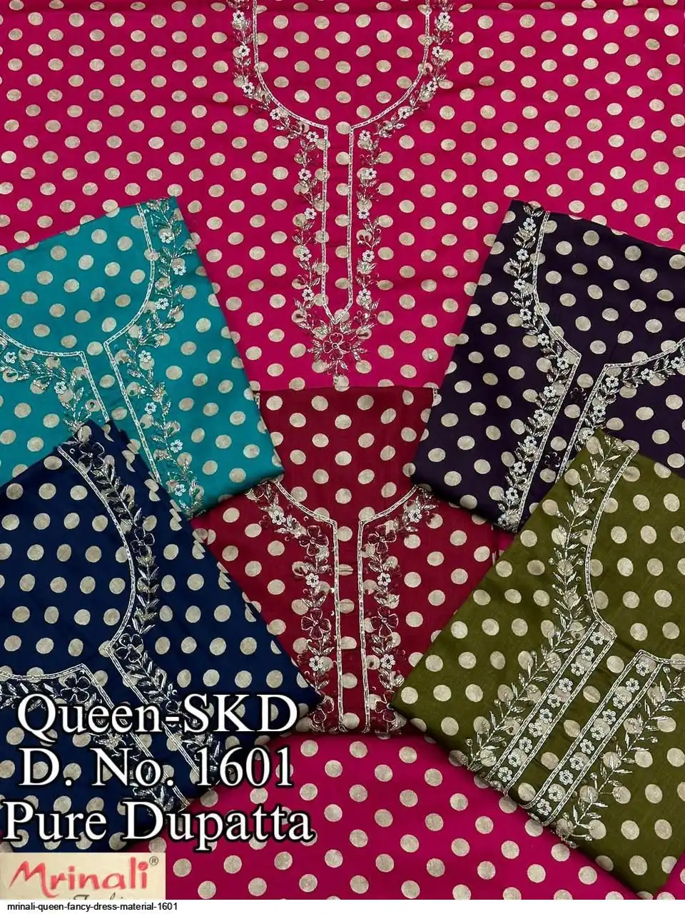 Mrinali Queen FANCY DRESS MATERIAL