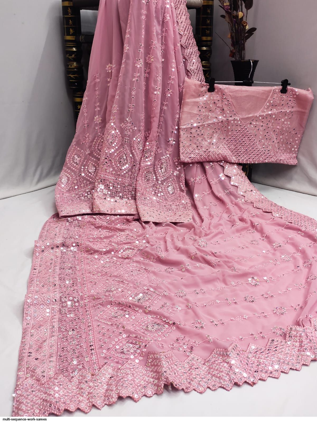 MULTI Sequence WORK SAREES