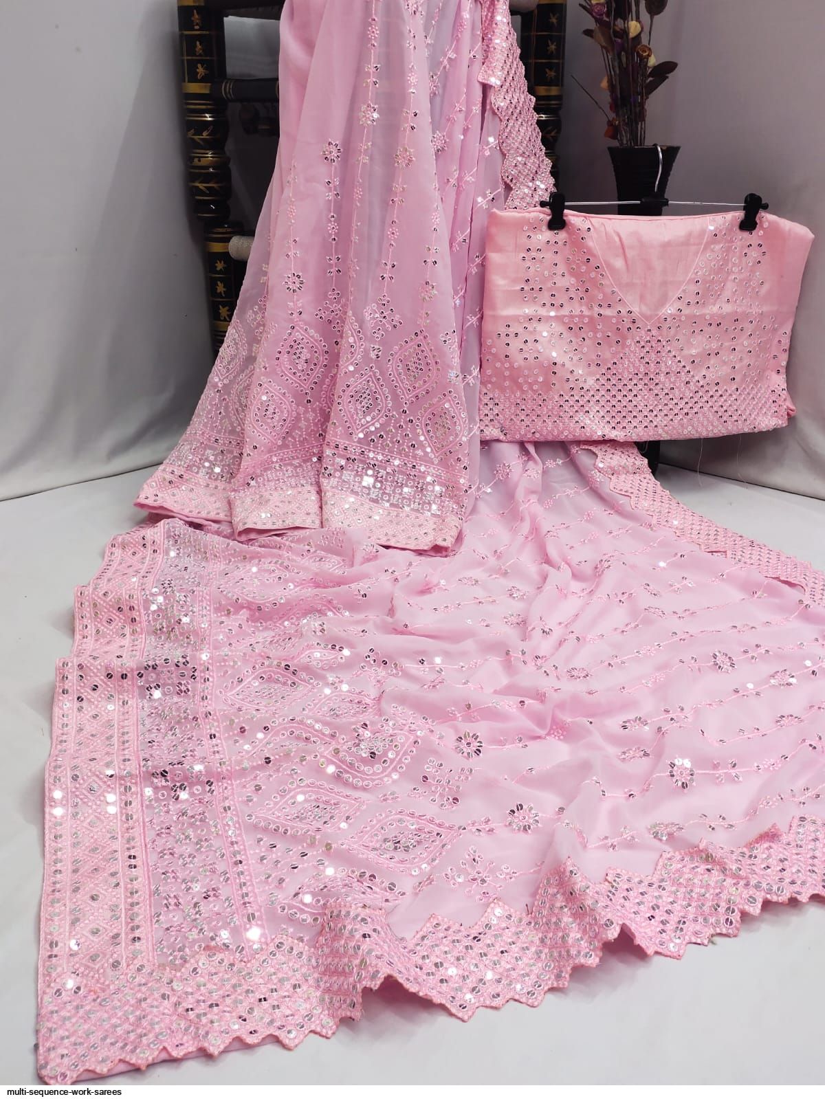 MULTI Sequence WORK SAREES