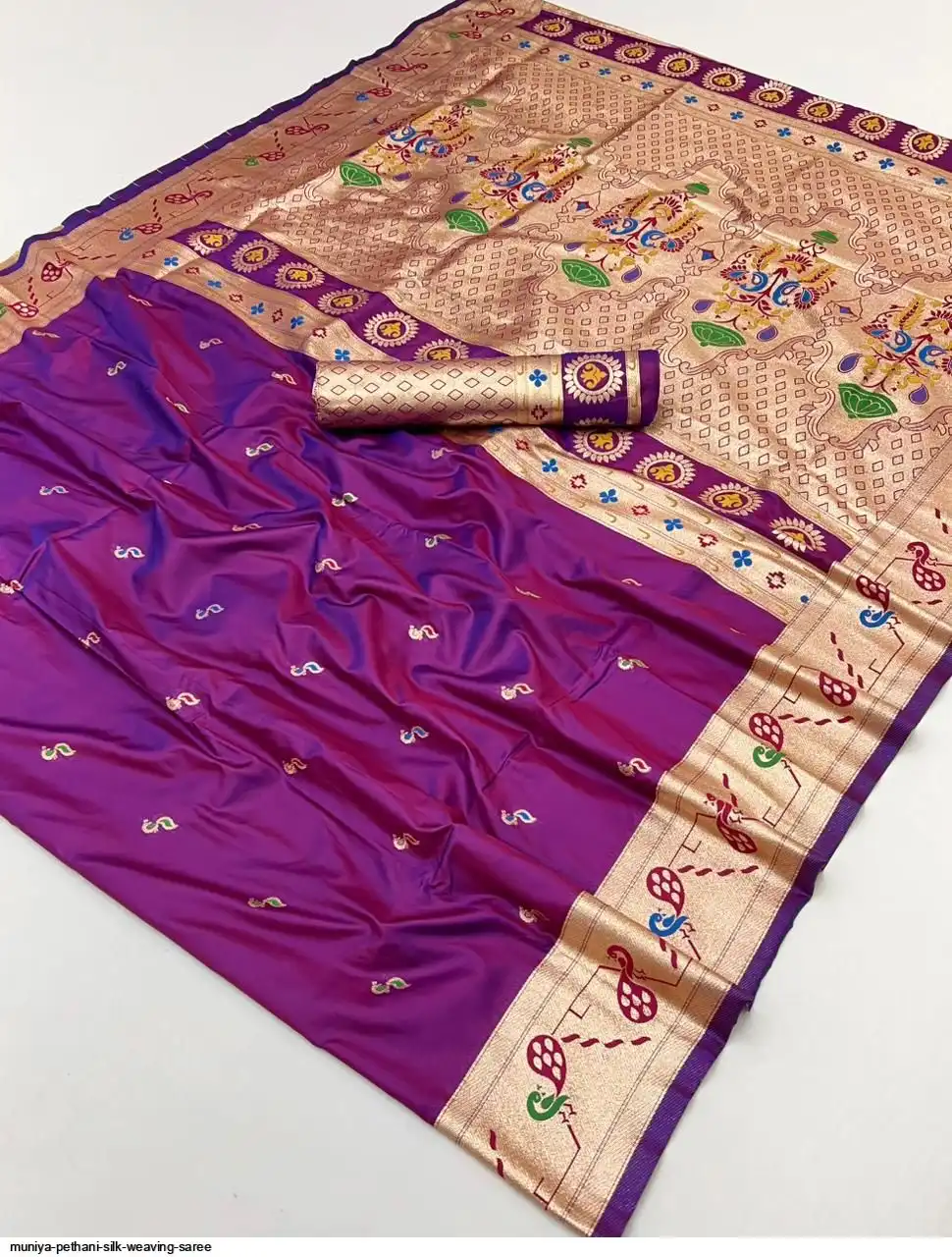 muniya pethani silk weaving SAREE