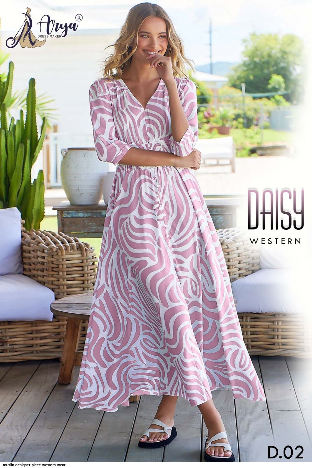 MUSLIN Designer Piece WESTERN WEAR