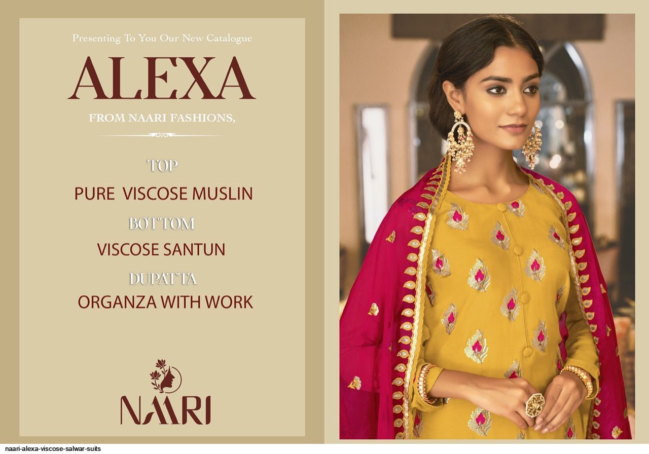 NAARI ALEXA VISCOSE SALWAR SUITS