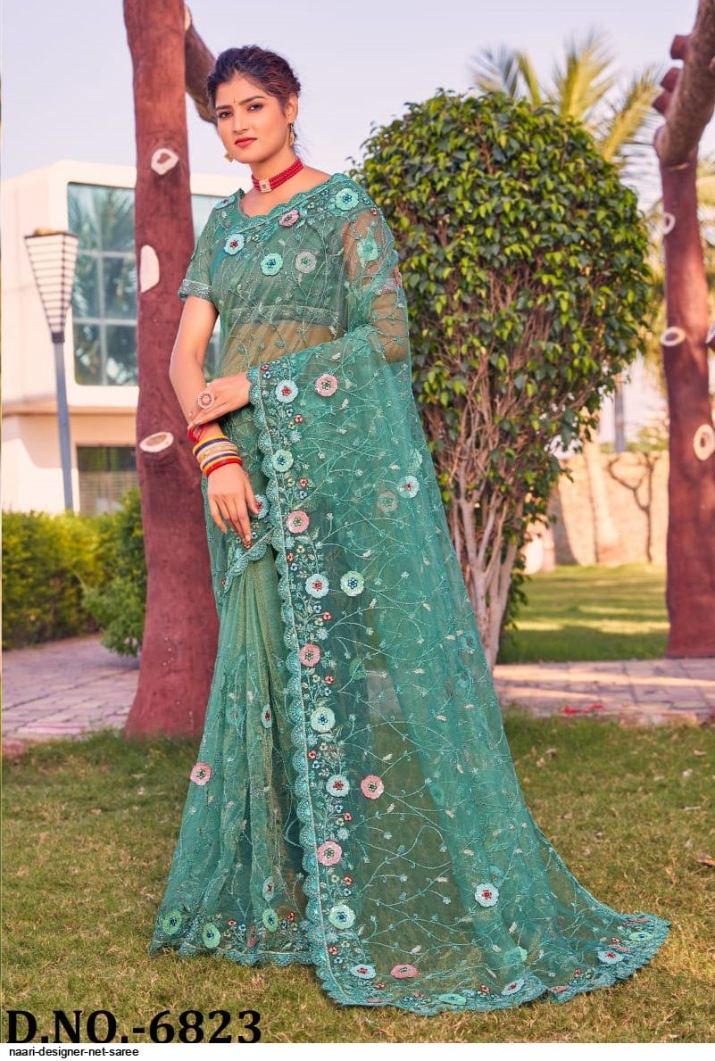 naari DESIGNER NET saree