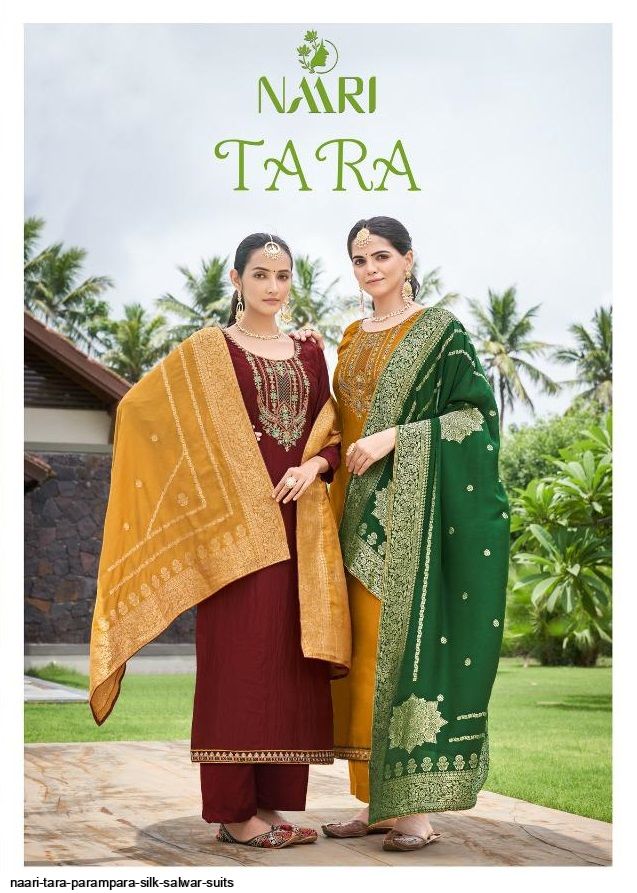 NAARI TARA PARAMPARA silk SALWAR SUITS