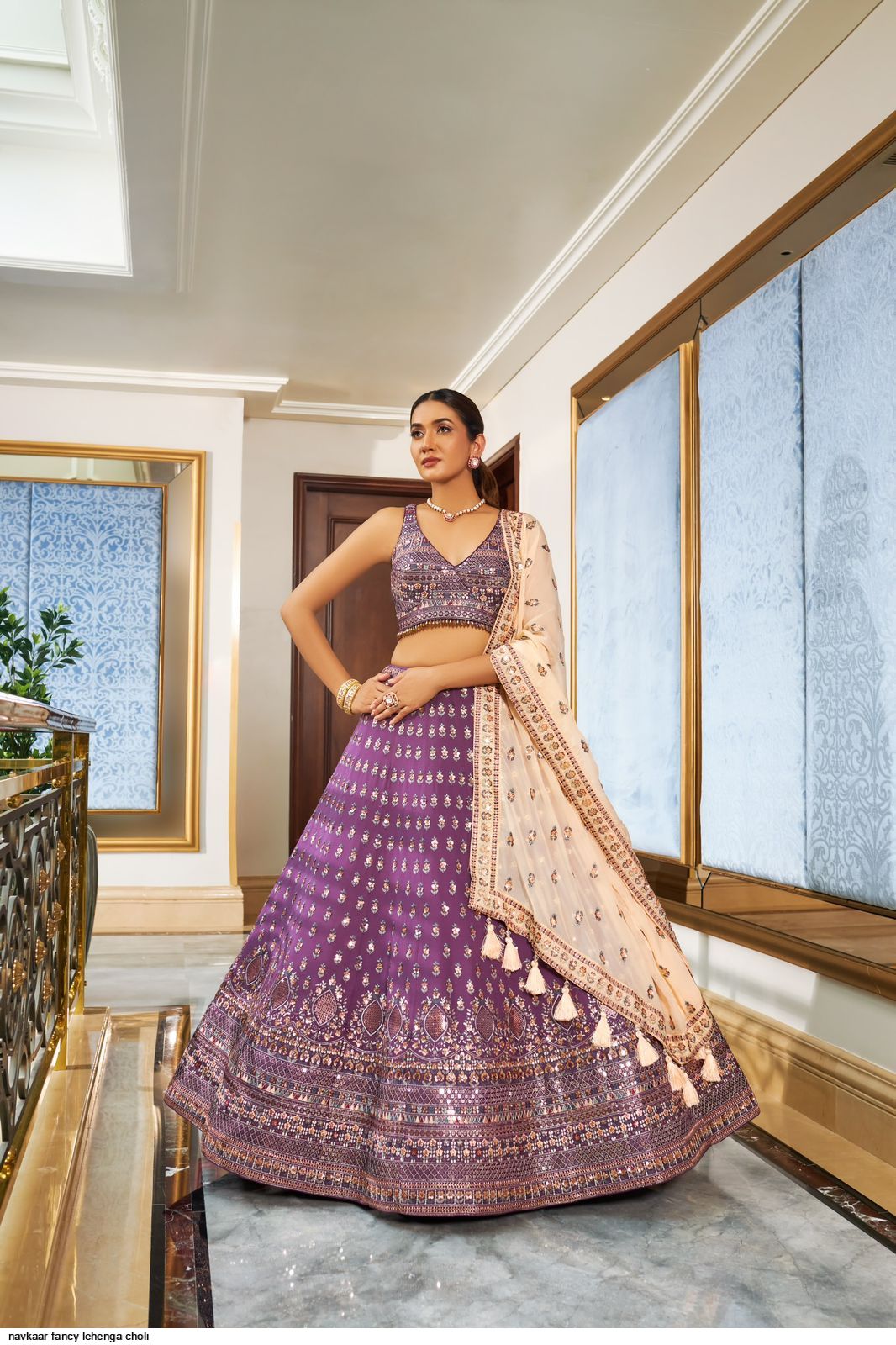 NAVKAAR FANCY LEHENGA CHOLI