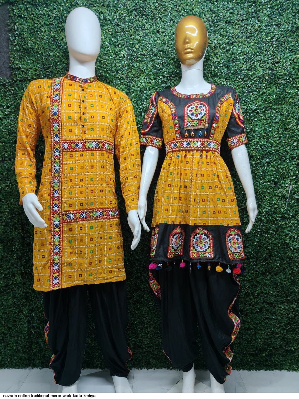 navratri-cotton-traditional-mirror-work-kurta-kediya
