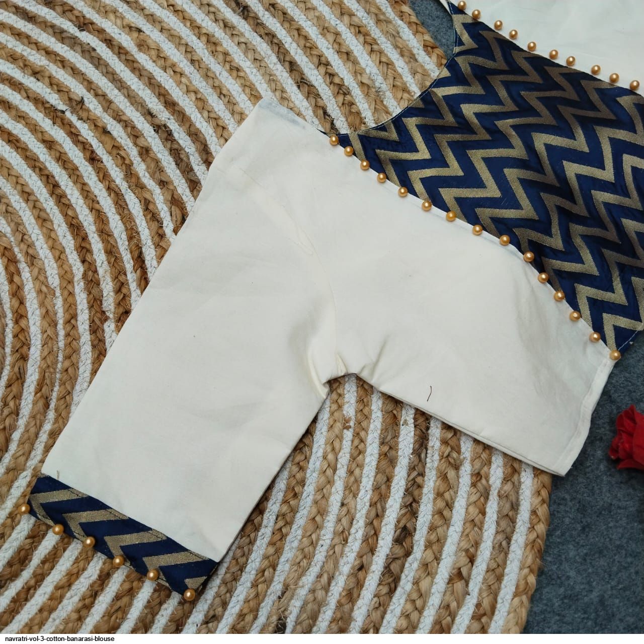 Navratri vol 3 COTTON BANARASI BLOUSE