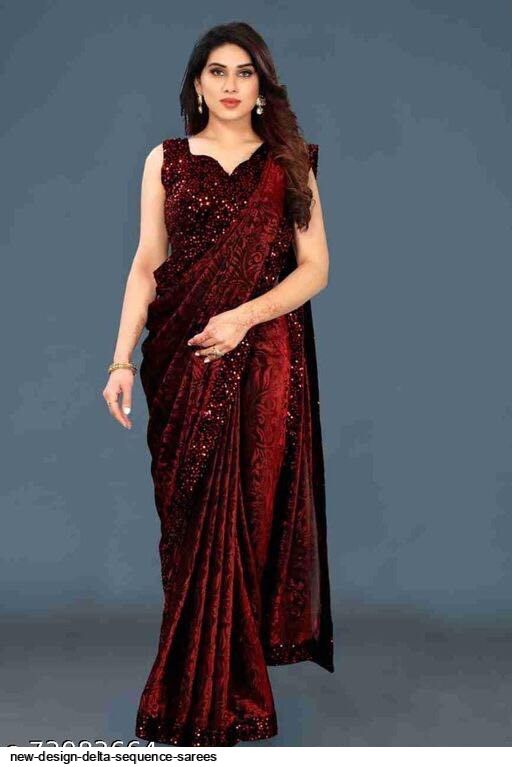 NEW DESIGN Delta sequence SAREES