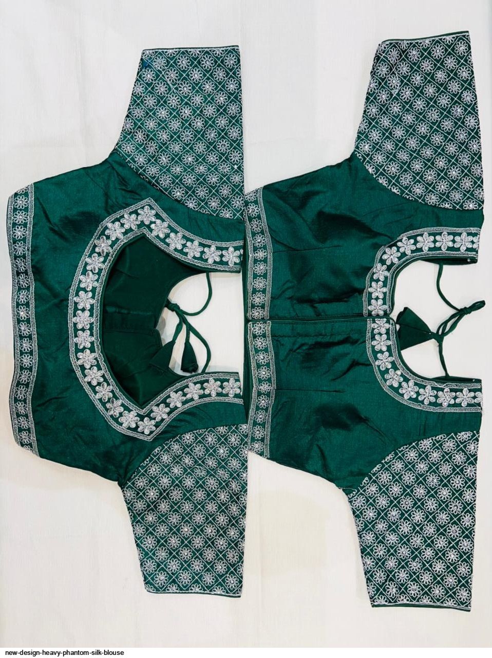 NEW DESIGN Heavy Phantom Silk BLOUSE