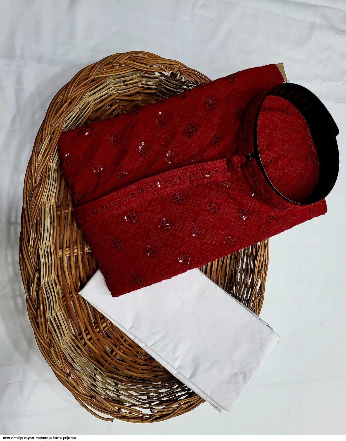 NEW DESIGN RAYON MAHARAJA KURTA PAJAMA