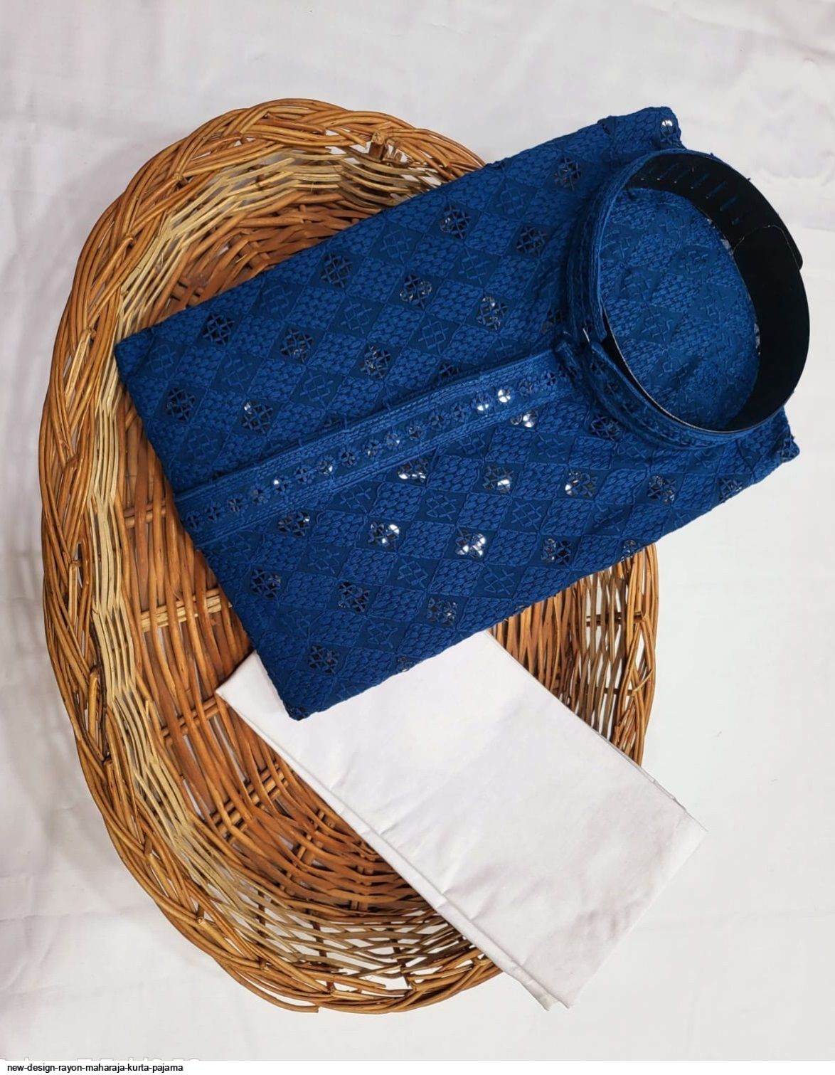 NEW DESIGN RAYON MAHARAJA KURTA PAJAMA