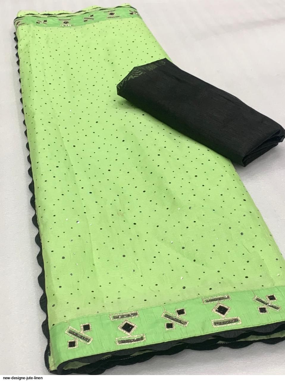 NEW DESIGNE Jute Linen