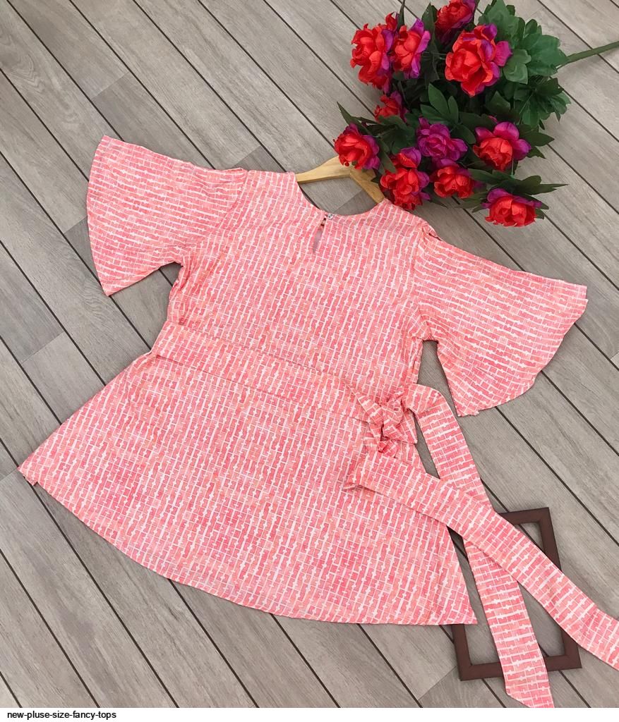 NEW PLUSE SIZE FANCY TOPS