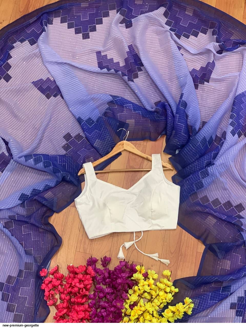 new premium georgette