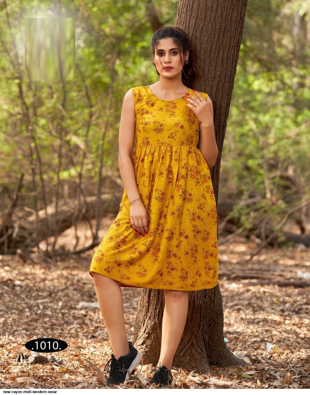 NEW RAYON MIDI WESTERN WEAR