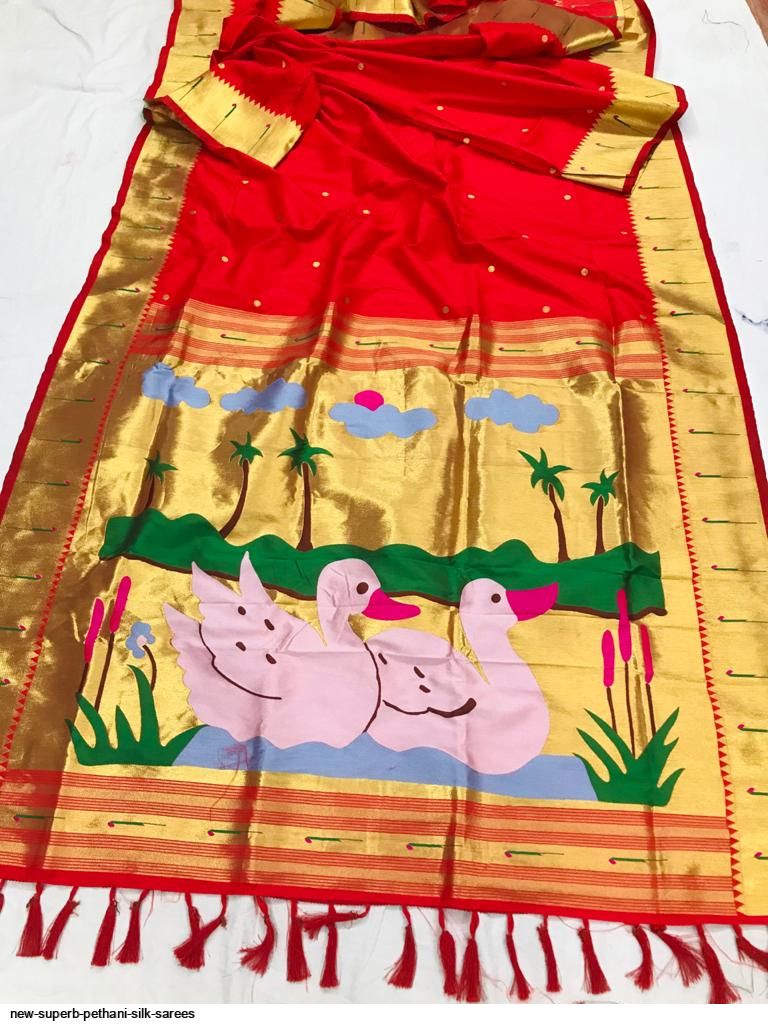 New superb PETHANI SILK sarees