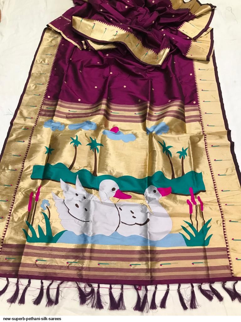 New superb PETHANI SILK sarees