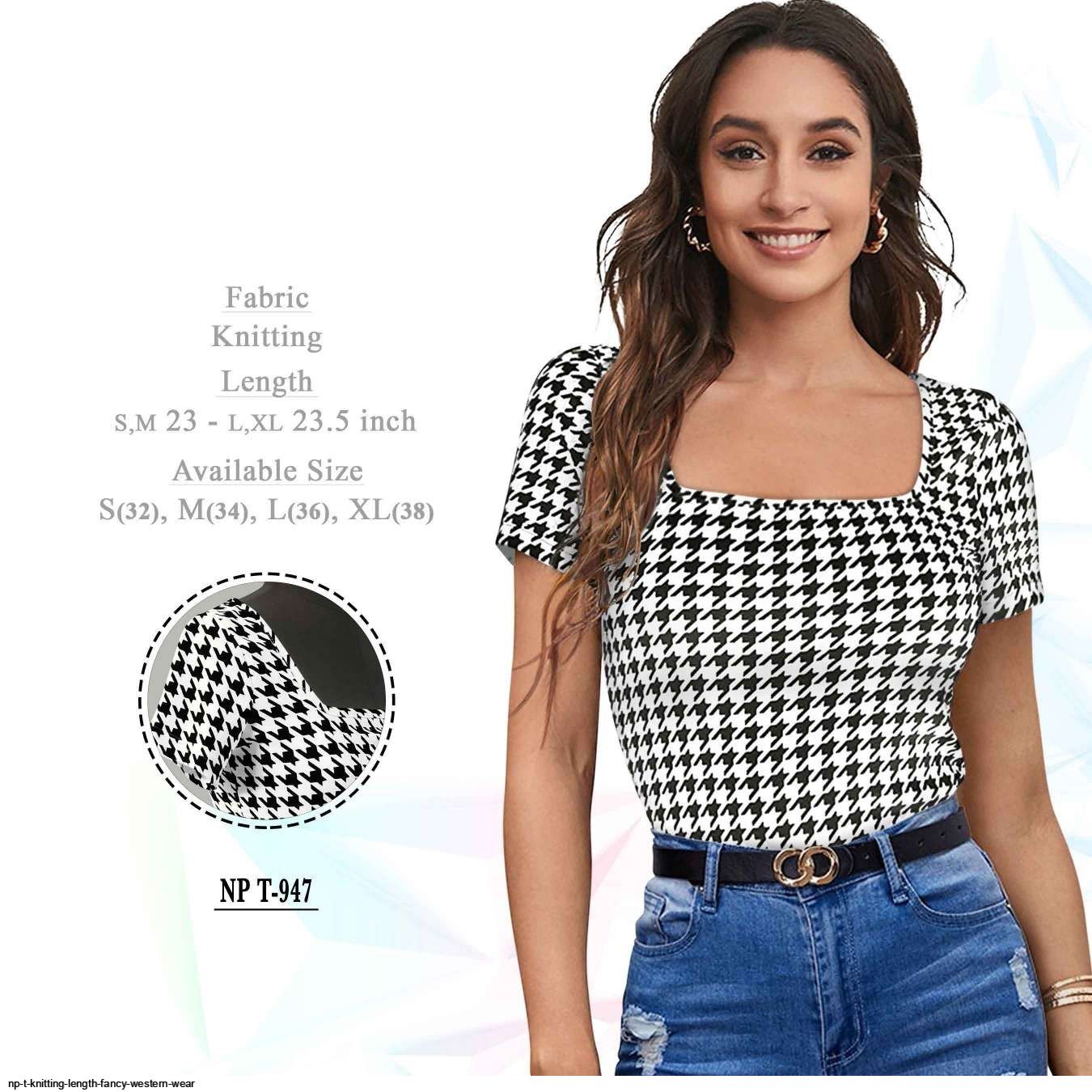 NP T KNITTING LENGTH FANCY WESTERN WEAR