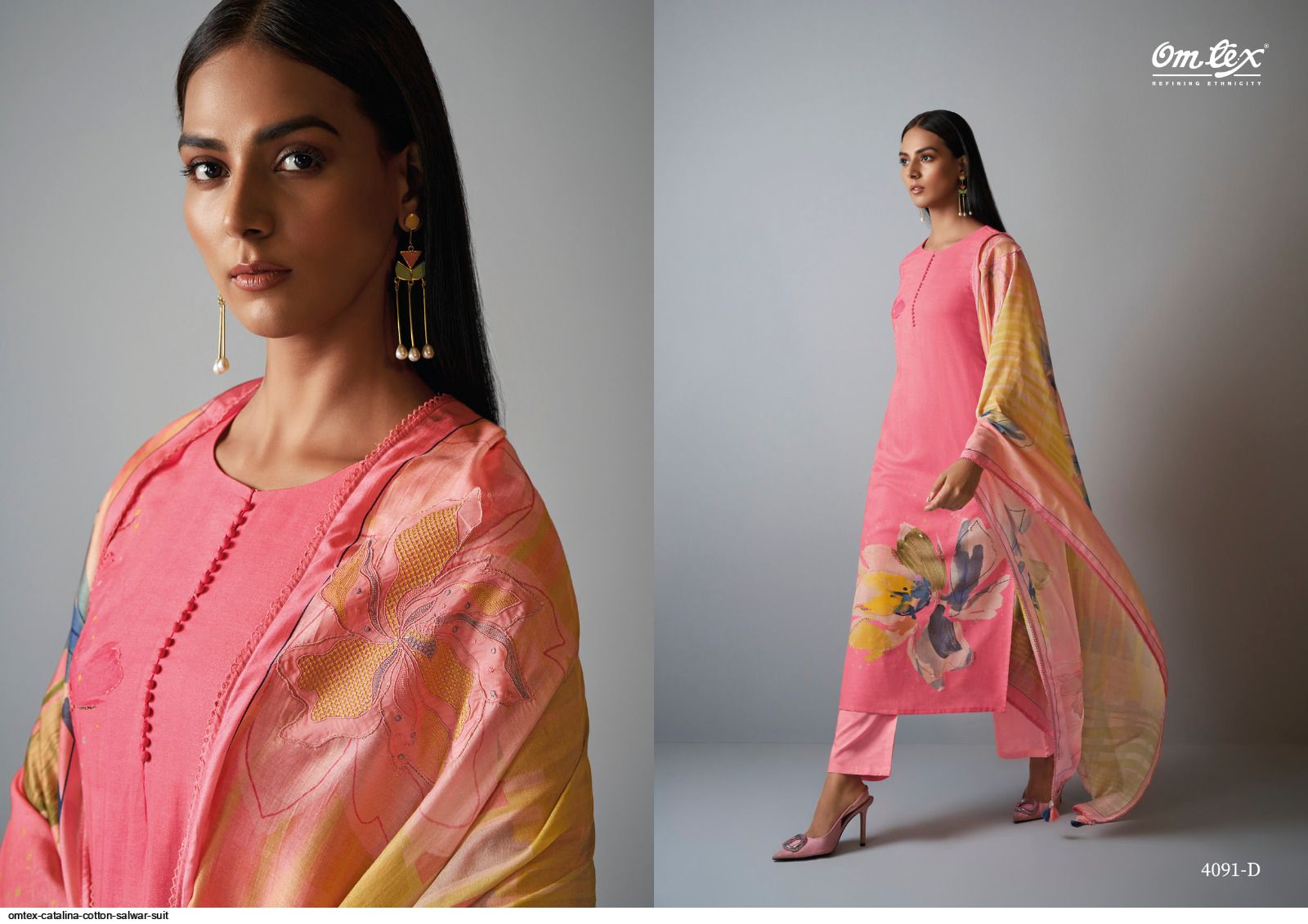 OMTEX CATALINA COTTON salwar suit