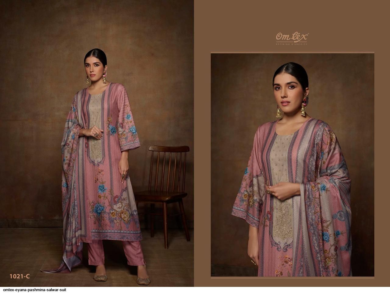 OMTEX EYANA PASHMINA SALWAR SUIT