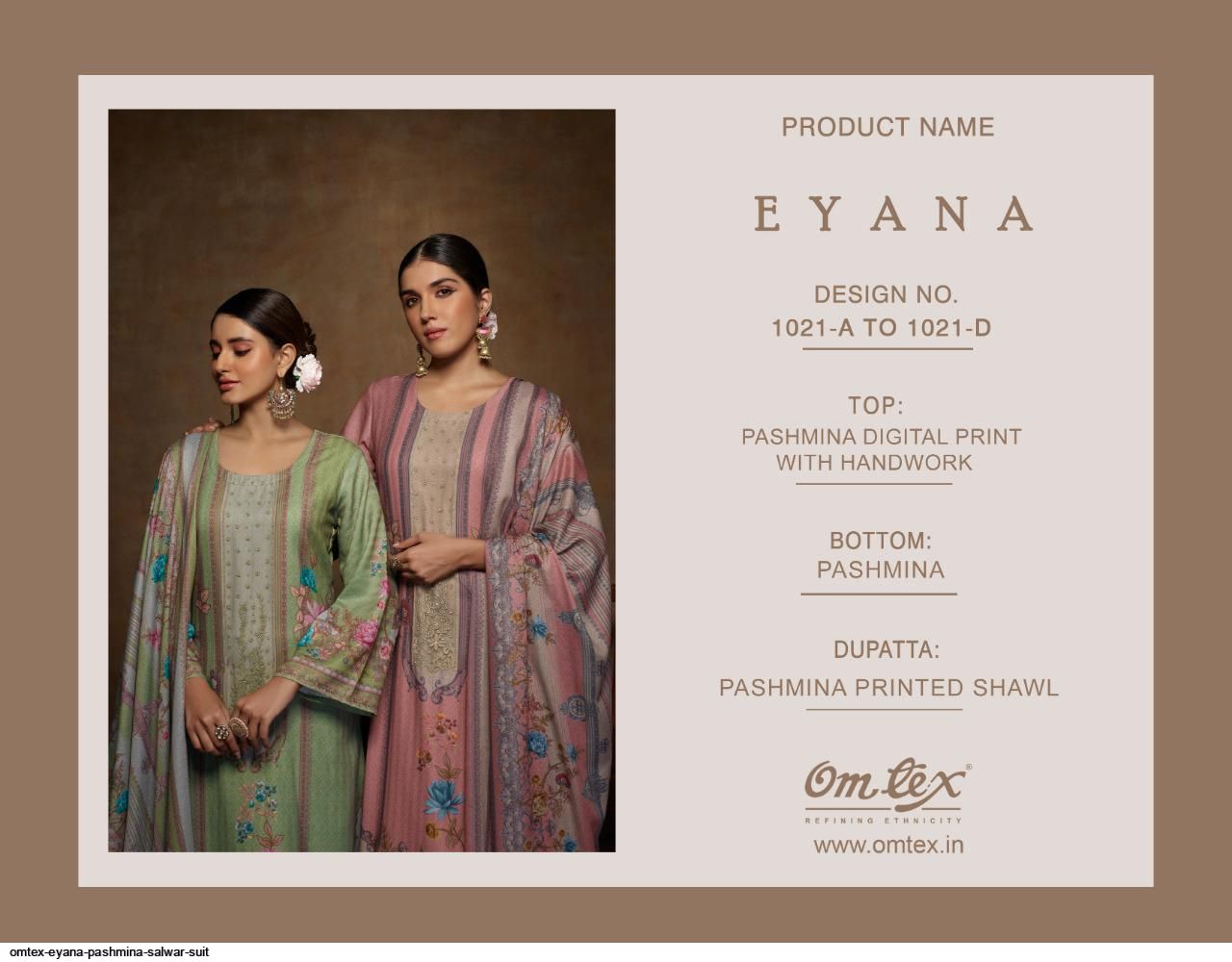 OMTEX EYANA PASHMINA SALWAR SUIT