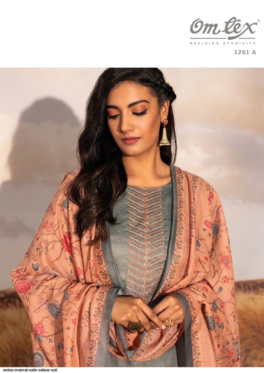 OMTEX MANNAT SATIN SALWAR SUIT