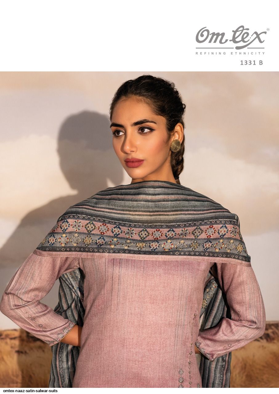 OMTEX NAAZ SATIN salwar suits