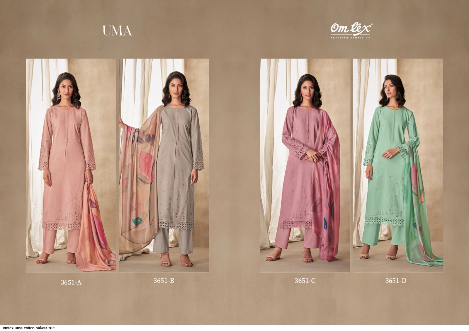 OMTEX UMA COTTON SALWAR SUIT