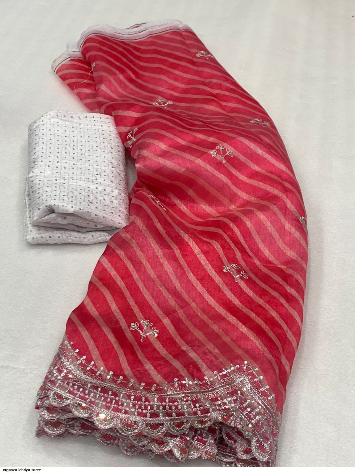 Organza Lehriya SAREE