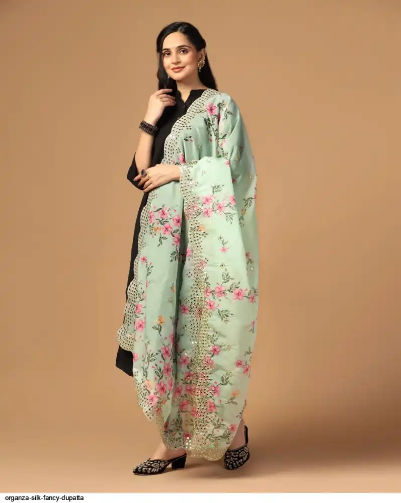 ORGANZA SILK FANCY DUPATTA