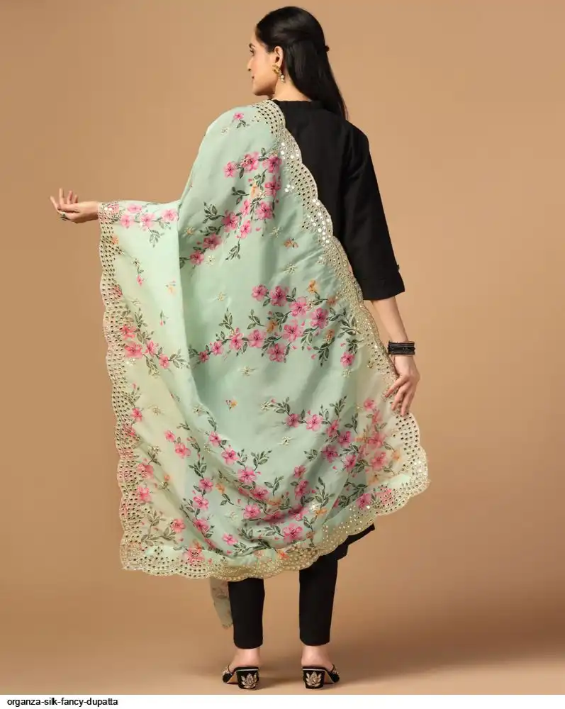 ORGANZA SILK FANCY DUPATTA