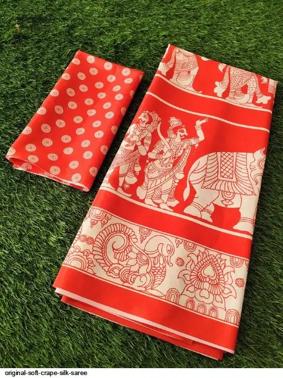 Original Soft Crape Silk SAREE