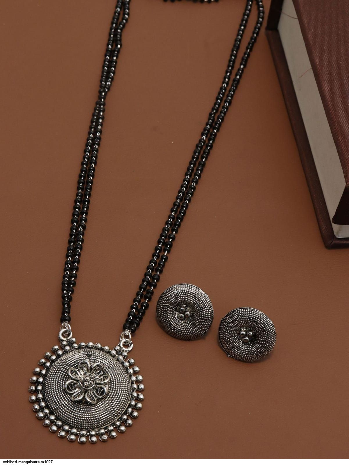 Oxide mangalsutra with price store