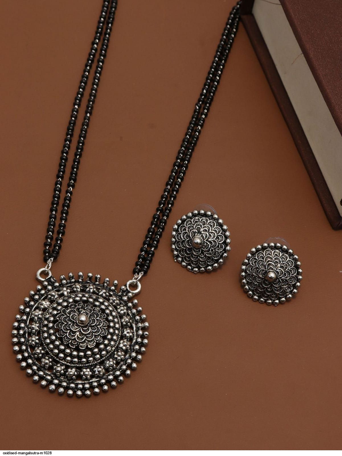 OXIDISED MANGALSUTRA M1028