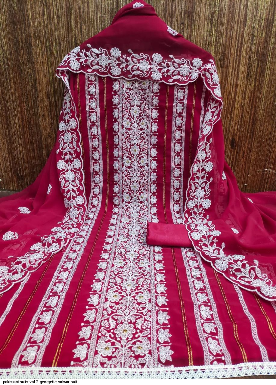 PAKISTANI SUITS VOL 2 GEORGETTE SALWAR SUIT