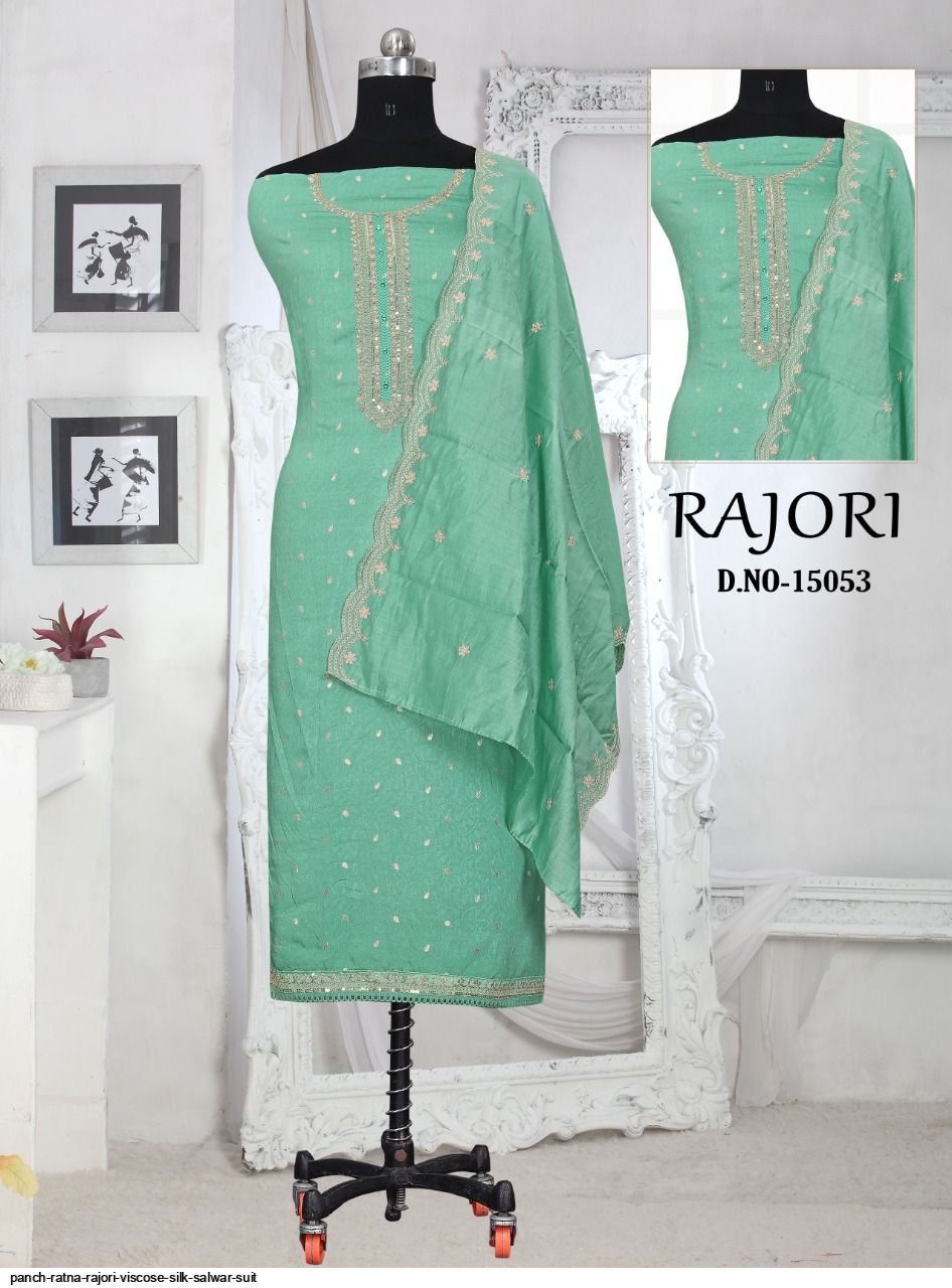 Panch Ratna RAJORI Viscose Silk salwar suit