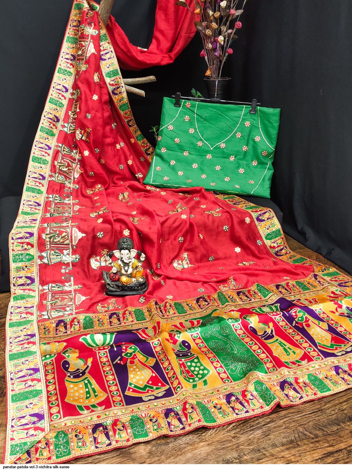 PANETAR PATOLA vol 3 Vichitra Silk saree