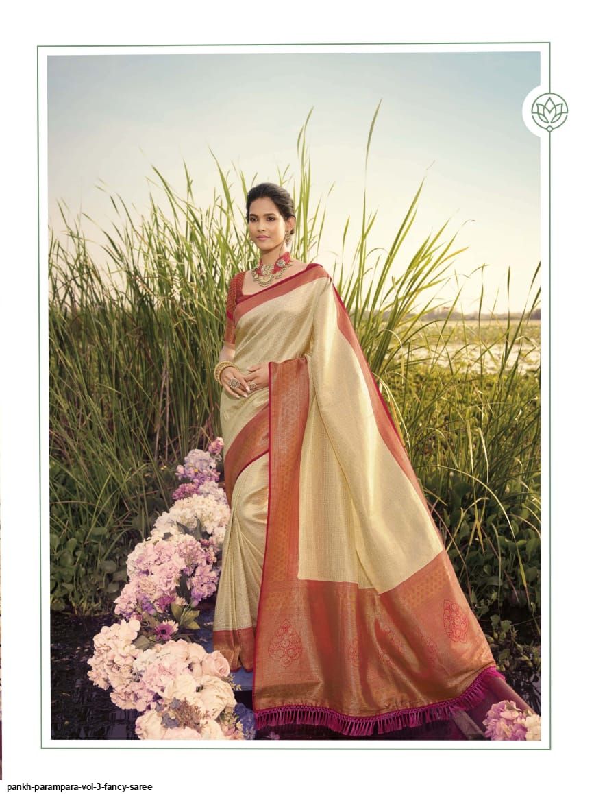 PANKH Parampara vol 3 fancy saree